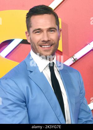 Luke Macfarlane attends the premiere of Universal Pictures's "Bros" at ...
