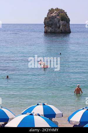 Parga, Greece, Monday 12 September 2022 Walking on the city exploring ...