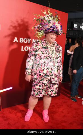 Guy Branum attends the premiere of Universal Pictures's "Bros" at AMC ...