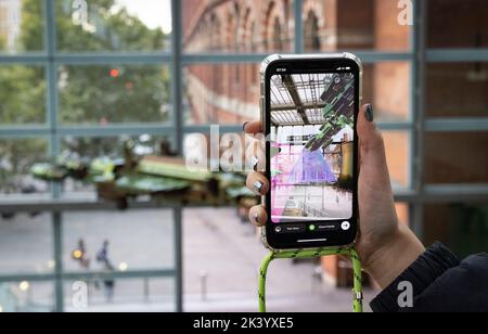 EDITORIAL USE ONLY Artist Shezad Dawood unveils 'HMS Alice Liddell', an ...