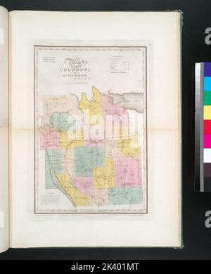 Map of Onondaga County, New York, from actual surveys Stock Photo - Alamy