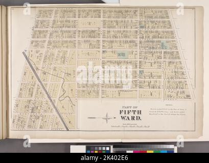 Fifth Ward. Cartographic. Maps. 1872. Lionel Pincus and Princess Firyal ...