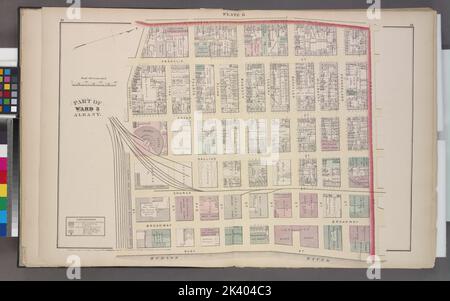 Plate O Cartographic. Atlases, Maps. 1876. Lionel Pincus and Princess ...