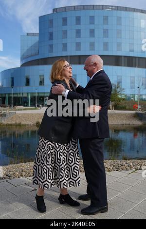 Katie Mitchell, 50, who was one of the youngest patients to undergo ...