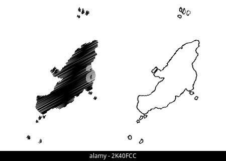 Malpelo island (Republic of Colombia, Pacific Ocean, Latin or South ...