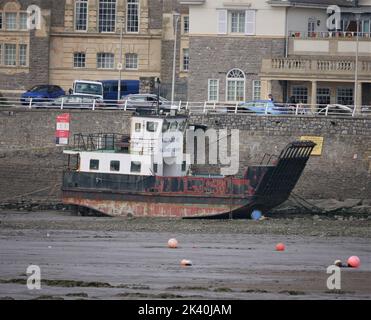 Old rusty ferry boat for island hopping in Thailand Stock Photo - Alamy
