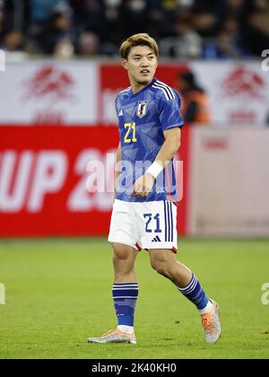 DUSSELDORF - Ritsu Doan of Japan during the international friendly ...