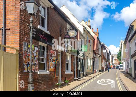 Period buildings, Trinity Street, Colchester, Essex, England, United ...