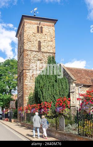 Colchester Essex Holy Trinity church with Saxon tower built from reused ...