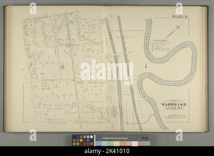 Parts of Wards 1. & 8. Cartographic. Atlases, Maps. 1883. Lionel Pincus ...