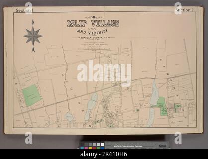 Islip Village and Vicinity Suffolk County, N.Y. 1888 by L.E. Neuman ...