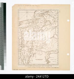 Map of Hudson's River, with the adjacent country. 1778 Stock Photo - Alamy