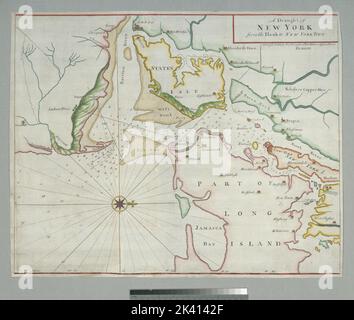 A draught of New York from the hook to New York Town Cartographic. Maps ...