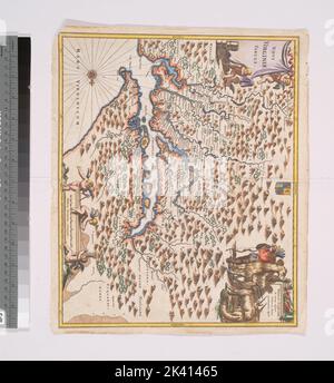Nova Virginiae tabula Cartographic. Maps. 1734. Lionel Pincus and ...