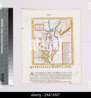 Virginia and Maryland , Virginia, Maps, Early works to 1800, Maryland ...
