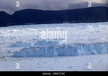 Jakobshavn Glacier also known as Ilulissat Glacier or Sermeq Kujalleq ...