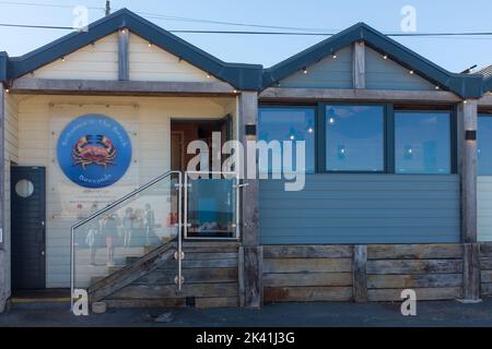 Britannia at the Beach fish and seafood restaurant in the fishing ...