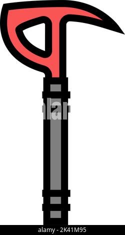 crash axe tool color icon vector illustration Stock Vector Image & Art ...