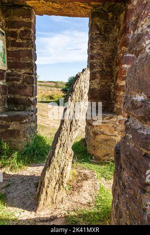 Caratacus stone. Winsford Hill, Exmoor, Somerset. Caratacus was a first ...