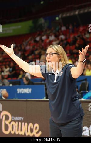 Coach Cheryl Reeve (USA), Basketball, Women's Semifinal between United ...