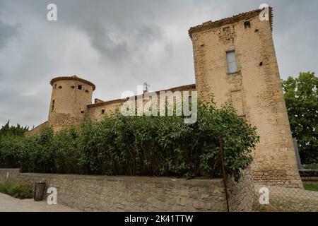 Rennes-le-Château castle. (aka château des Hautpoul). Origins from 13th ...