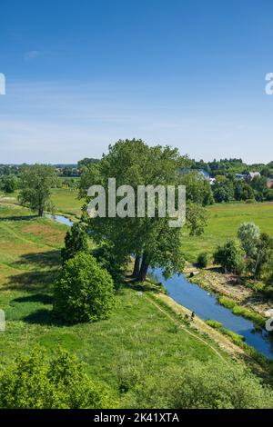 Wkra river, Poland Stock Photo - Alamy