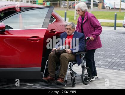 Previously unissued photo dated 27/09/22 of William MacDowell alongside ...
