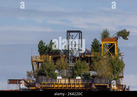 See Monster art installation Stock Photo - Alamy