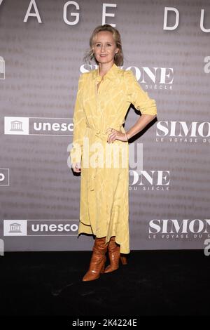 Catherine Roux attends the Simone, Le Voyage du Siecle Premiere at ...