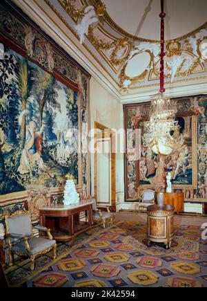 CAMARA DE LA REINA - PALACIO REAL DE ARANJUEZ - FOTOGRAFIA EN BLANCO Y ...