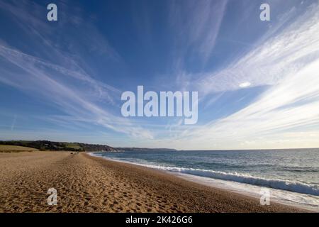 The magnificent beach at Slapton Sands in Devon, UK Stock Photo - Alamy