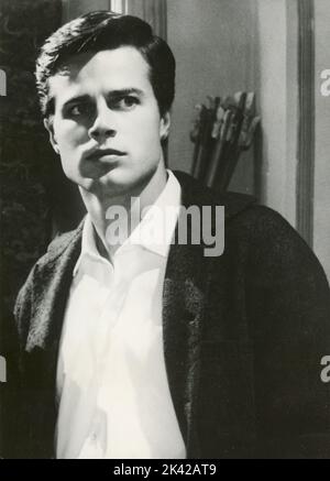 The French actor Jean Sorel , France Stock Photo - Alamy