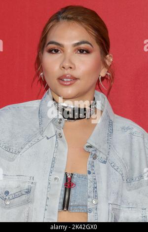 LOS ANGELES - SEP 28: Hayley Kiyoko, Becca Tilley at the Bros Premiere ...