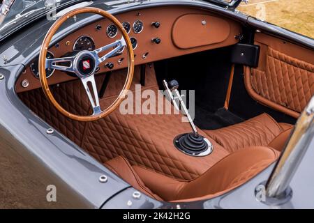 2022 Superformance MkIII Cobra, on display at the Salon Privé Concours ...