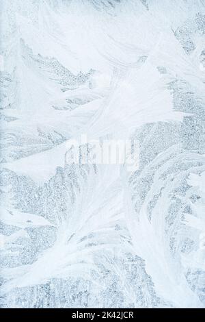 Frostwork background. Hoar pattern. New year. Winter season. Abstract ...