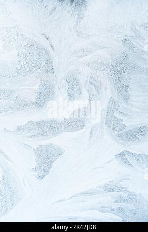 Frostwork background. Hoar pattern. New year. Winter season. Abstract ...