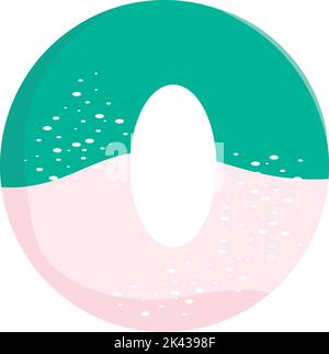 Isolated colored donut shape candy icon Vector Stock Vector Image & Art ...