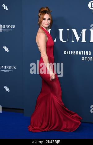 September 29th, 2022. London, UK. Sabrina Dhowre Elba arriving at the ...