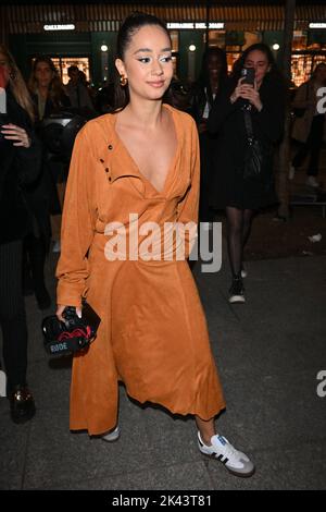 Lena Mahfouf attends the Isabel Marant Spring/Summer 2024 womenswear ...