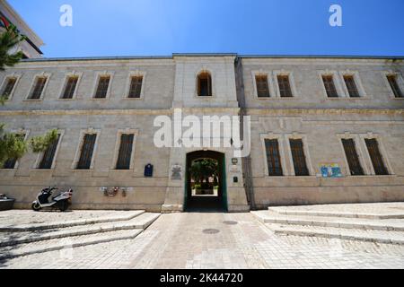 Sergei's Courtyard in the Russian compound in West Jerusalem, Israel ...