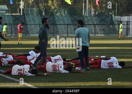 India, 29/09/2022, JCT Limited (Punjab) in collaboration with J&K Football Association & J&k ...