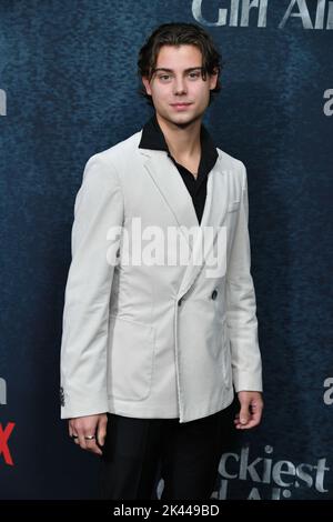 Carson MacCormac attends Netflix's "Luckiest Girl Alive" premiere at ...