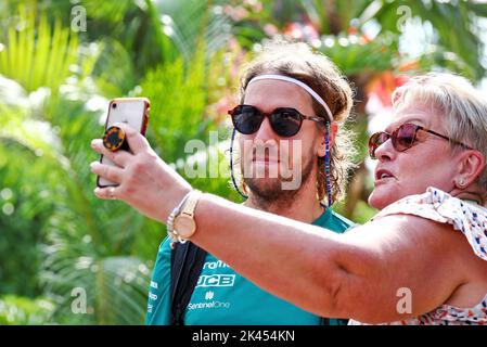 Singapore, 30/09/2022, Sebastian Vettel (GER) Aston Martin F1 Team ...