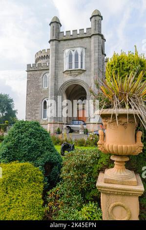 Killymoon Castle, Cookstown, originally built in 1671. Destroyed in a ...