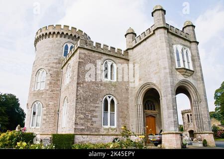 Killymoon Castle, Cookstown, originally built in 1671. Destroyed in a ...