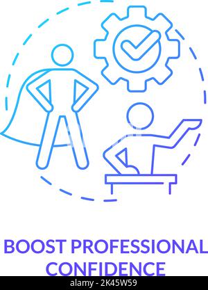 Improve your skills infographic vector concept showing glass ball and ...
