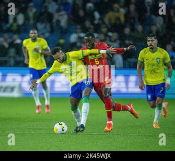 Brazil and France international friendly match in the United States ...