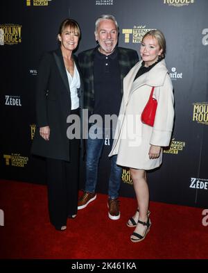 Anne-Marie Conley, Brian Conley and Lucy Conley attending the world ...