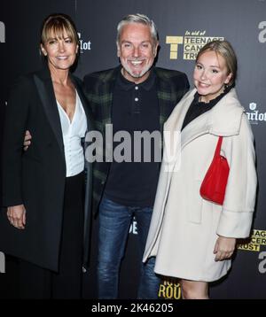 Anne-Marie Conley, Brian Conley and Lucy Conley attending the world ...