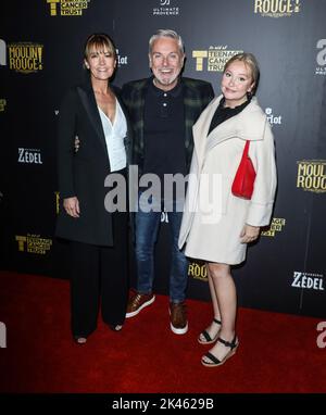 Anne-Marie Conley, Brian Conley and Lucy Conley attending the world ...